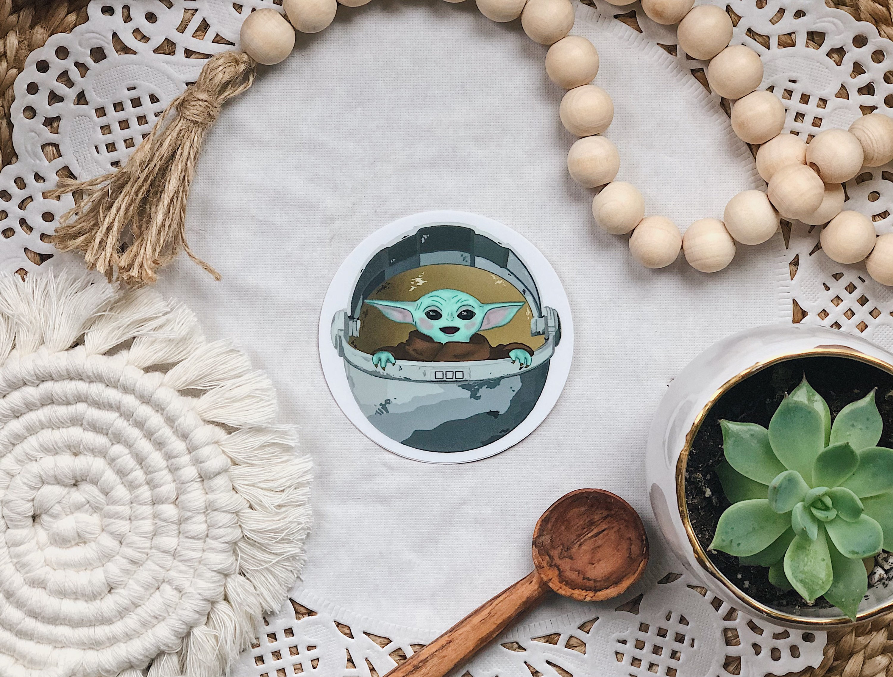 Baby Yoda Sticker Grogu Sticker Pack the Mandalorian the Child Sticker ...