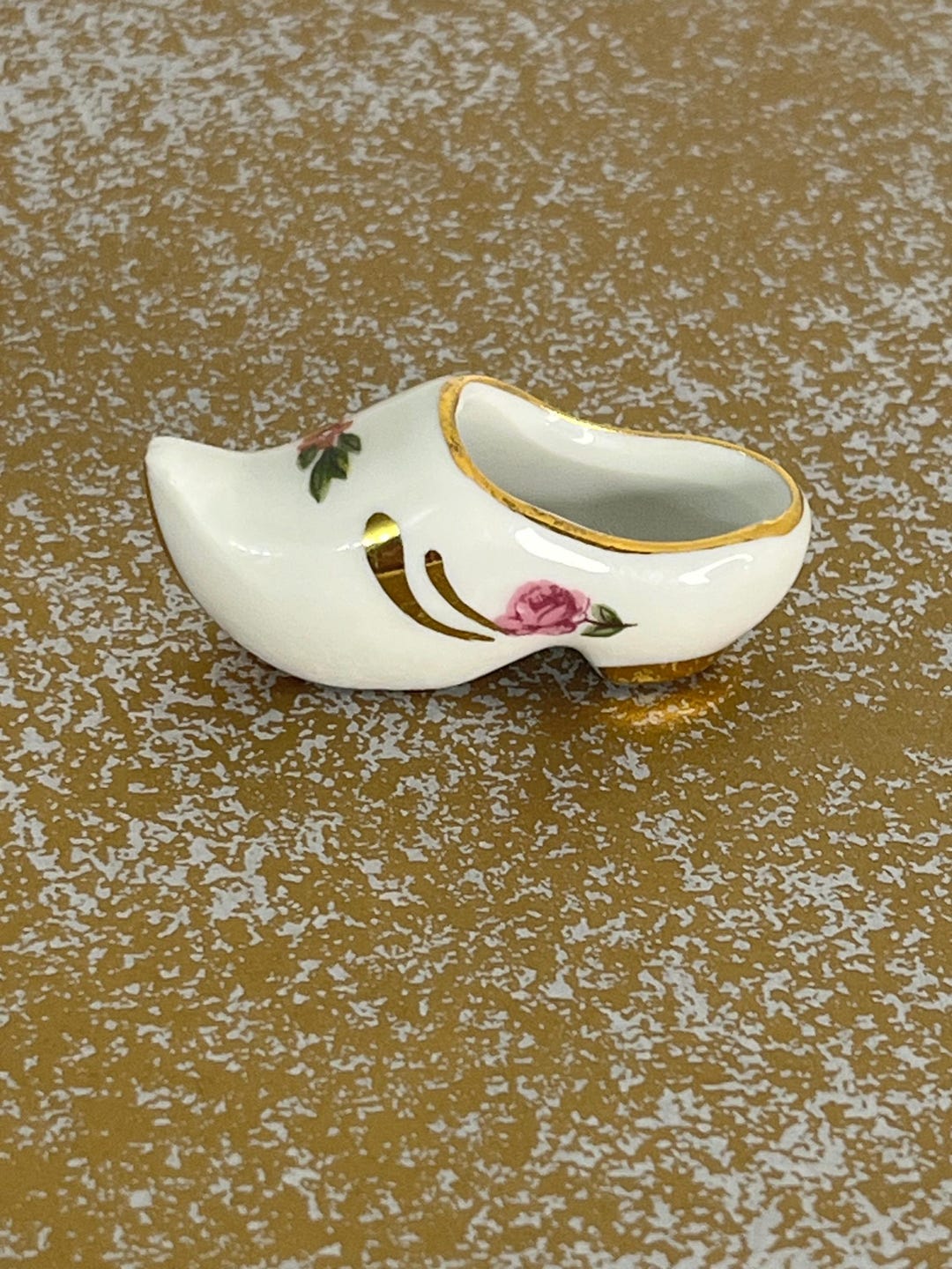 Vintage Limoges Miniature Shoe, Porcelain China, Romantic Courting ...