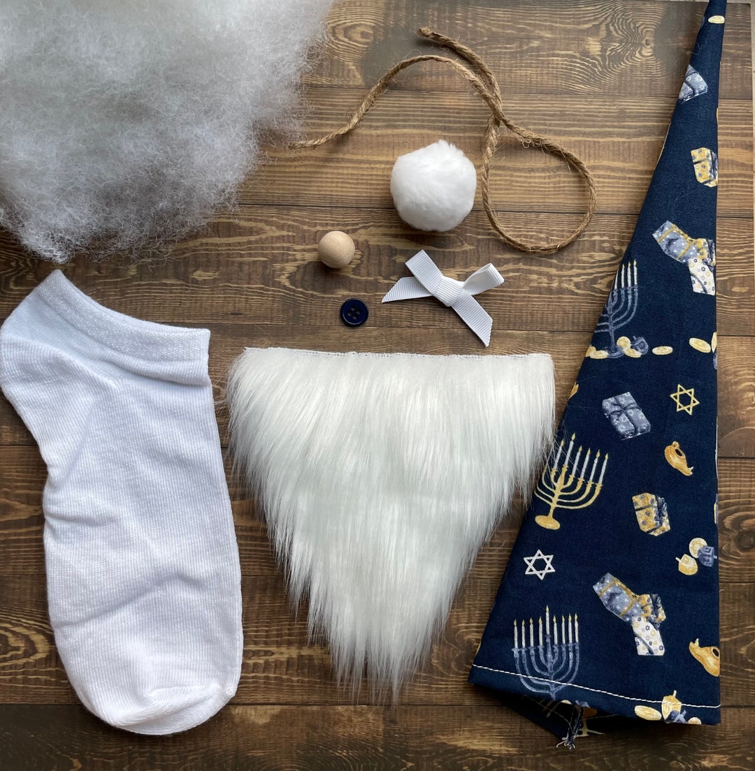 Hanukkah DIY Gnome Kit Craft Farmhouse Cottage Core - Etsy