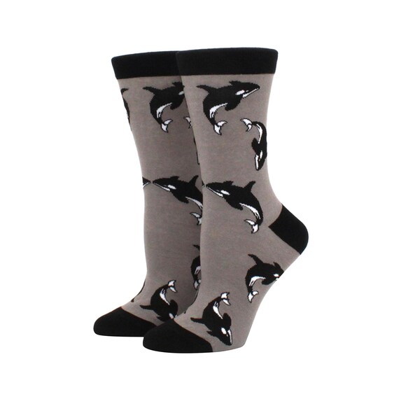 Seas and Greetings Socks Orca Whale Birthday Present - Etsy