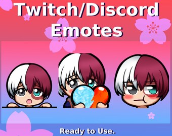 Twitch Emotes My Hero - Etsy