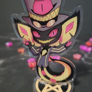 Hazbin Hotel Acylic Anime Chibi Style Standees - Charlie Morningstar ...