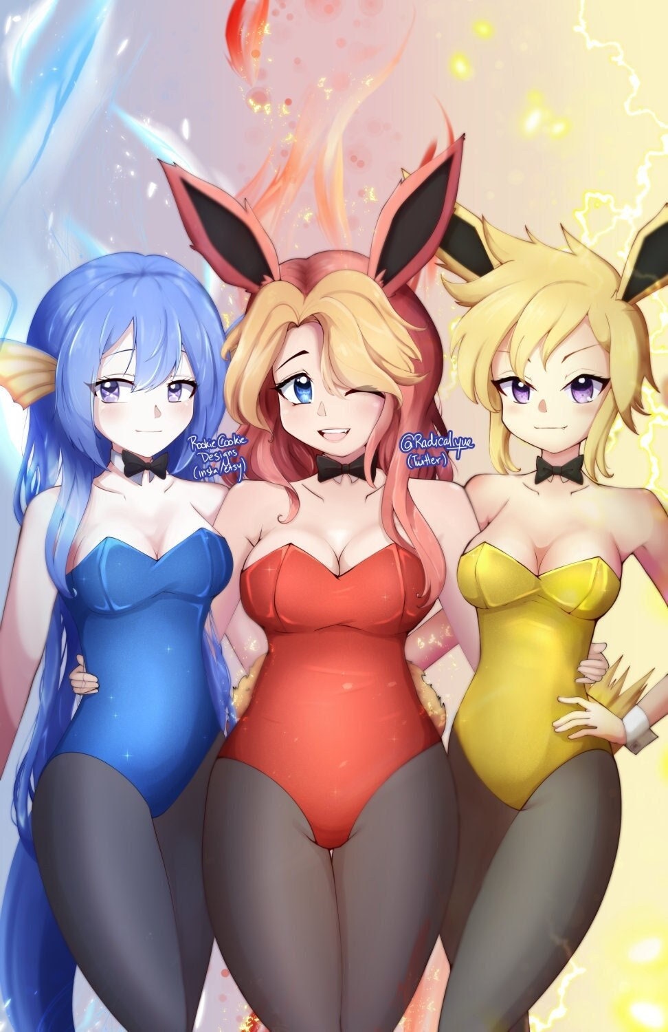 Sexy Pokemon Eevee Evolutions