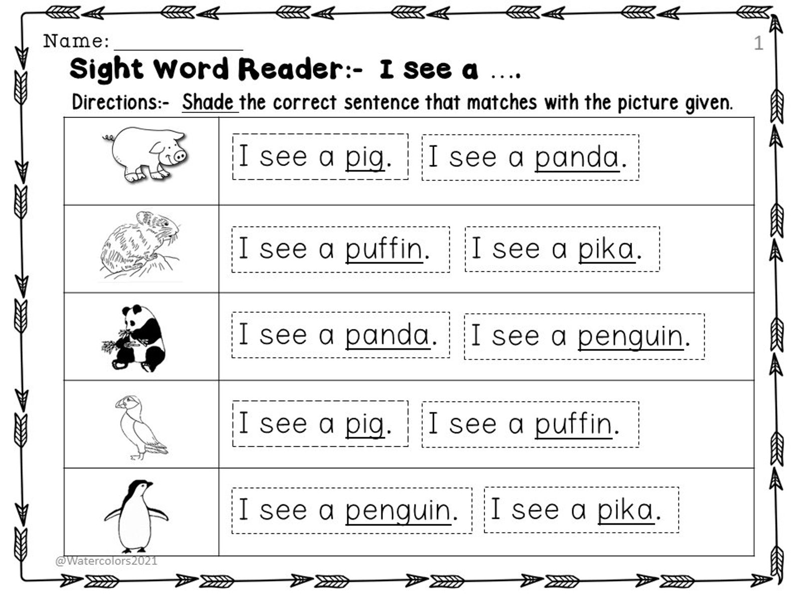 Letter Pp Reading and Writing Activities Early Literacy, CVC Words ...