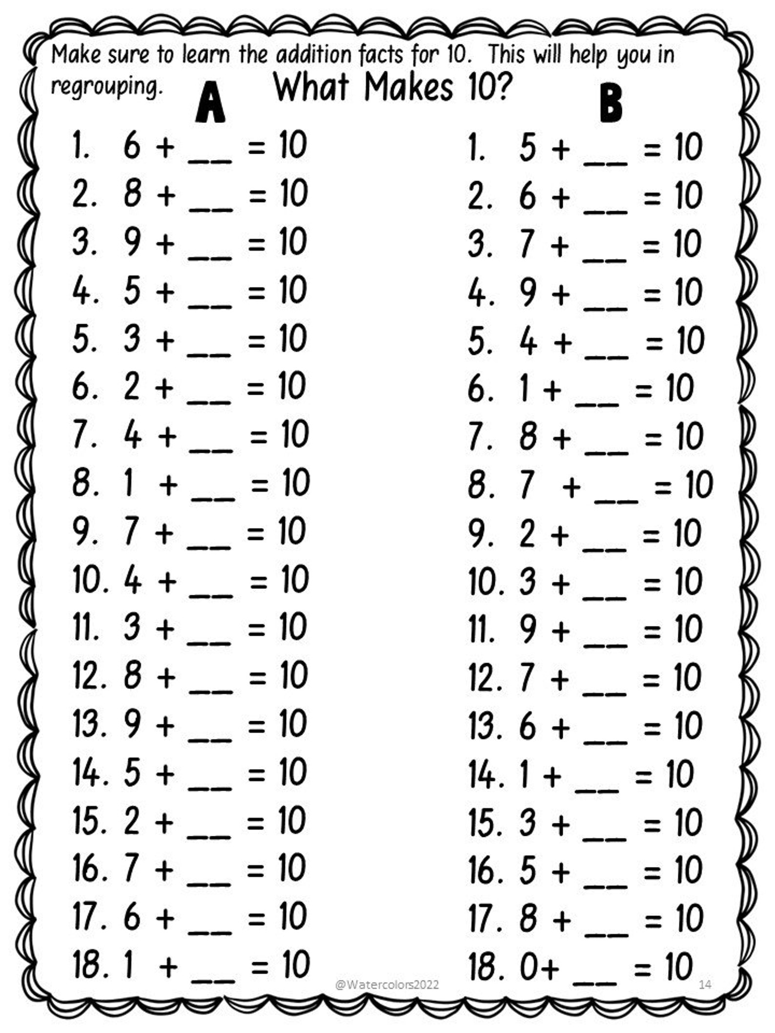 Add 2-digit Numbers With Regrouping! 2. NBT. B5 Worksheets and Anchor ...