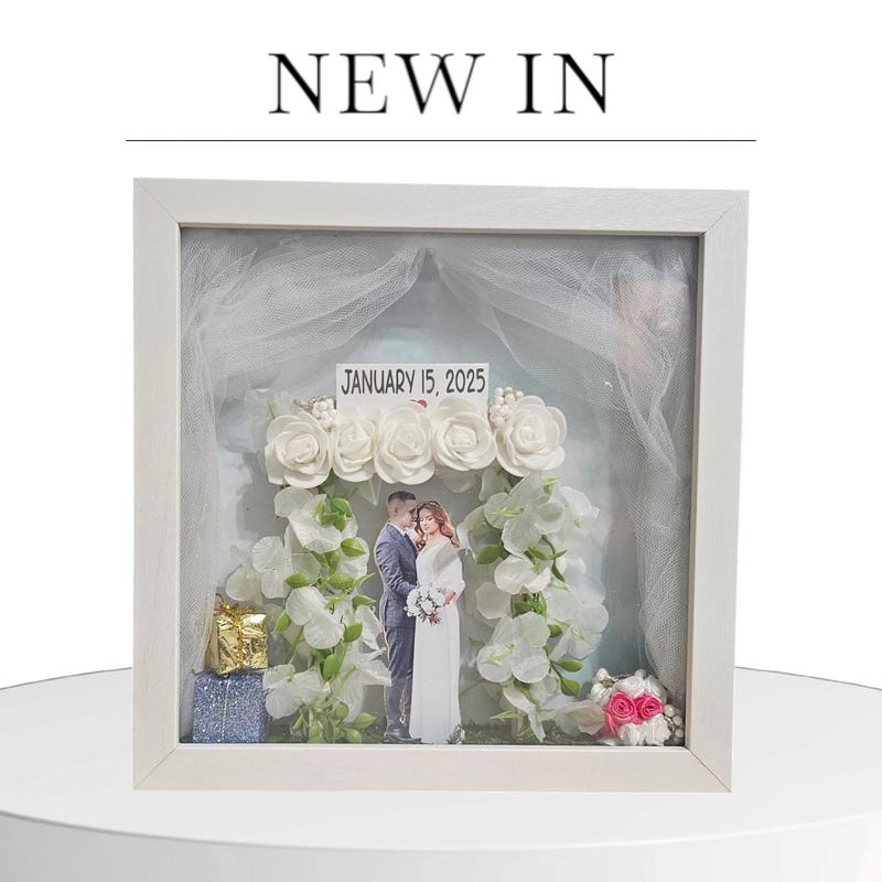 Wedding Shadow Box - Etsy