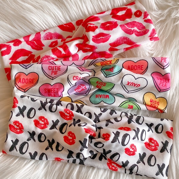 Valentine's Headband - Etsy
