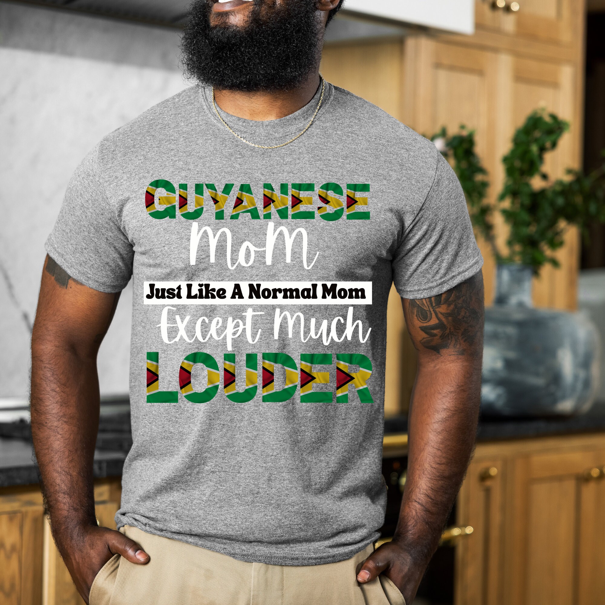 Guyanese Mom Just Like A Normal Mom Except Much Louder T-shirt ...
