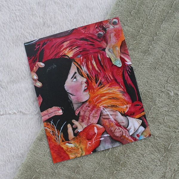 Firey Labyrinth Art - Etsy