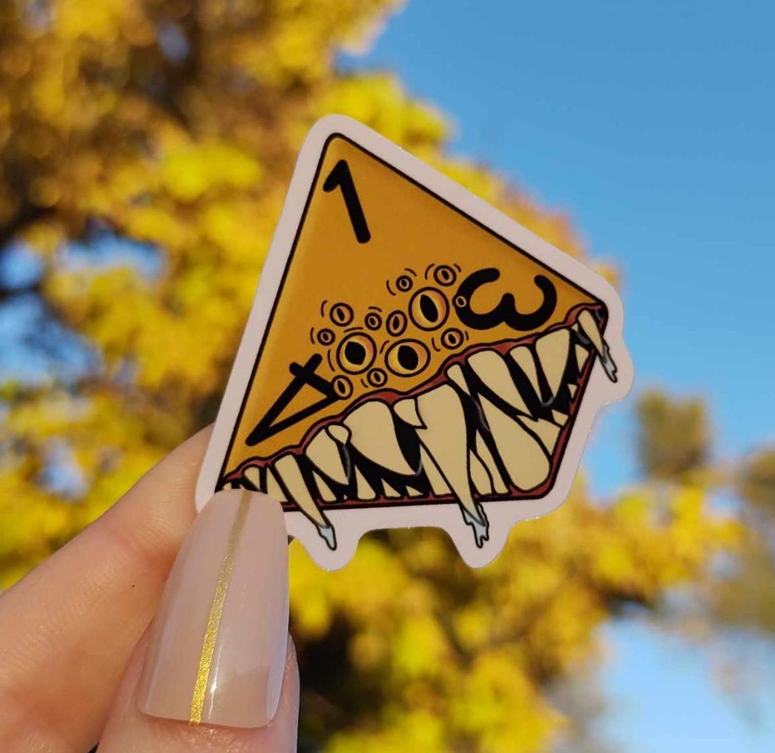 Dice Mimics Stickers Dungeons and Dragons Stickers Nerdy Gifts for Dice ...