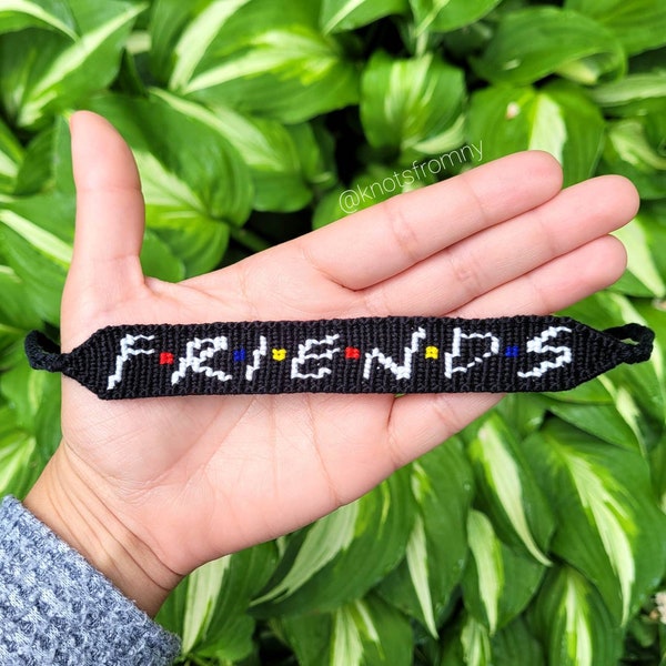 Friends Bracelet Tv Show - Etsy