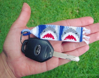 Shark Keychain - Etsy