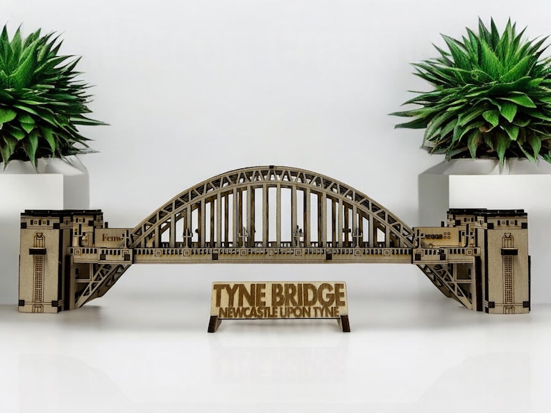 Tyne Bridge 3D Wooden Model Kit Eco-friendly Northeast Craft - Etsy UK