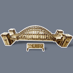 Tyne Bridge 3D Wooden Model Kit Eco-friendly Northeast Craft - Etsy UK
