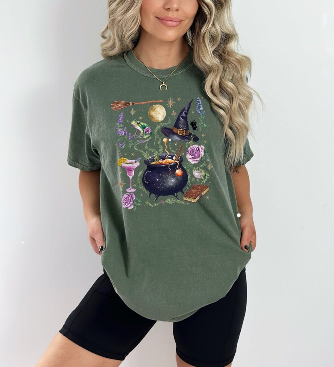 Comfort Colors, Hocus Pocus, Witch Shirt, Halloween Tshirt, Wicca ...