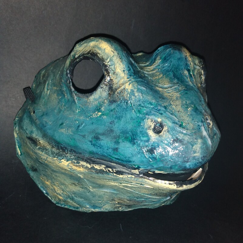 Frog Mask - Etsy