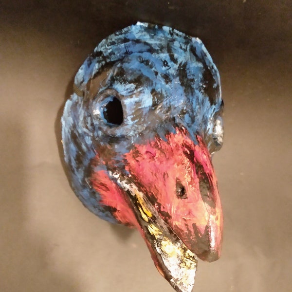 Paper Mache Bird - Etsy