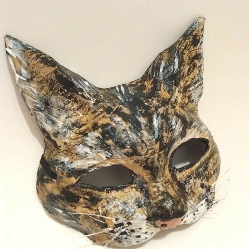 Calico Cat Therian Mask - Etsy