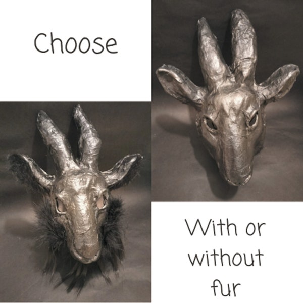 Goat Mask - Etsy