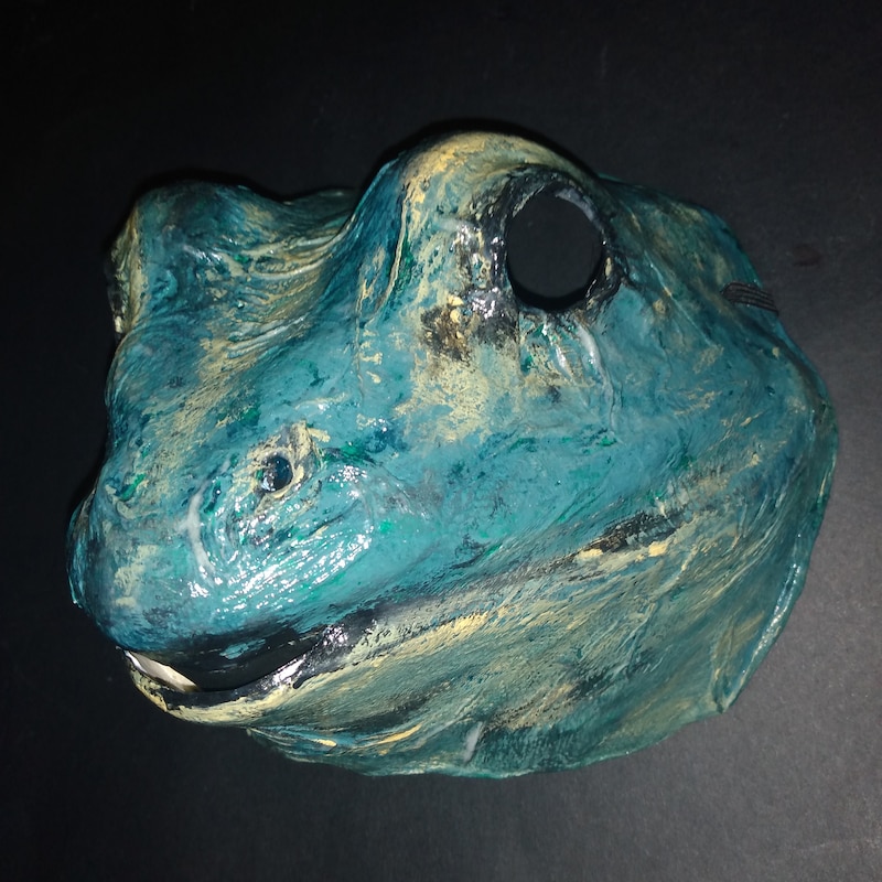 Frog Mask - Etsy