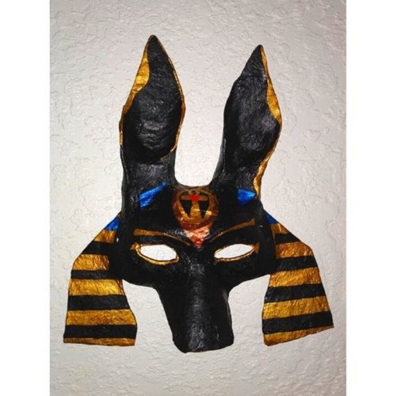 Anubis Mask Paper Mache