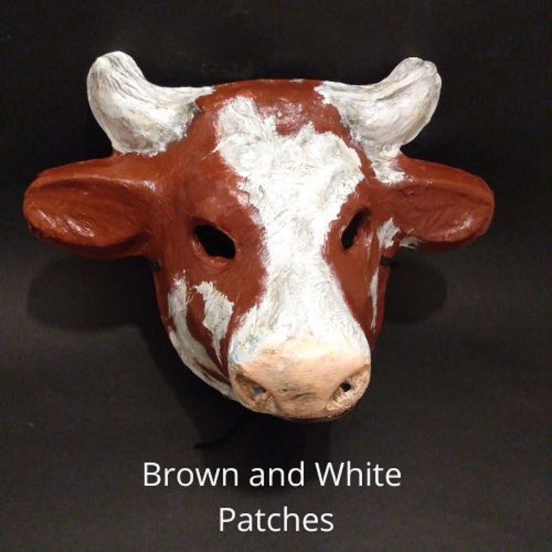 Cow Masks - Etsy