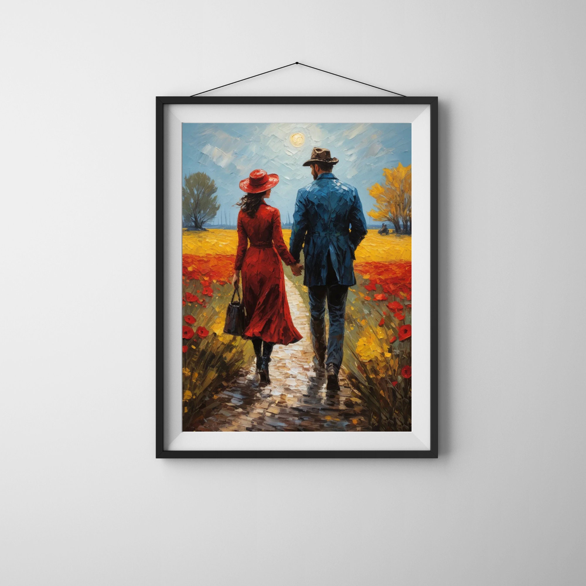 Impasto Paint Wall Art Printable lover, Easy to Print With High Quality ...