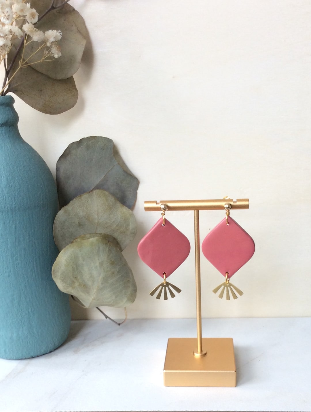 Sarai in Coral With Metal Detail - Etsy