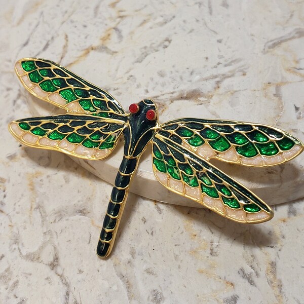 Dragonfly Brooch - Etsy
