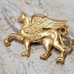 Griffin Brooch Pin - Etsy