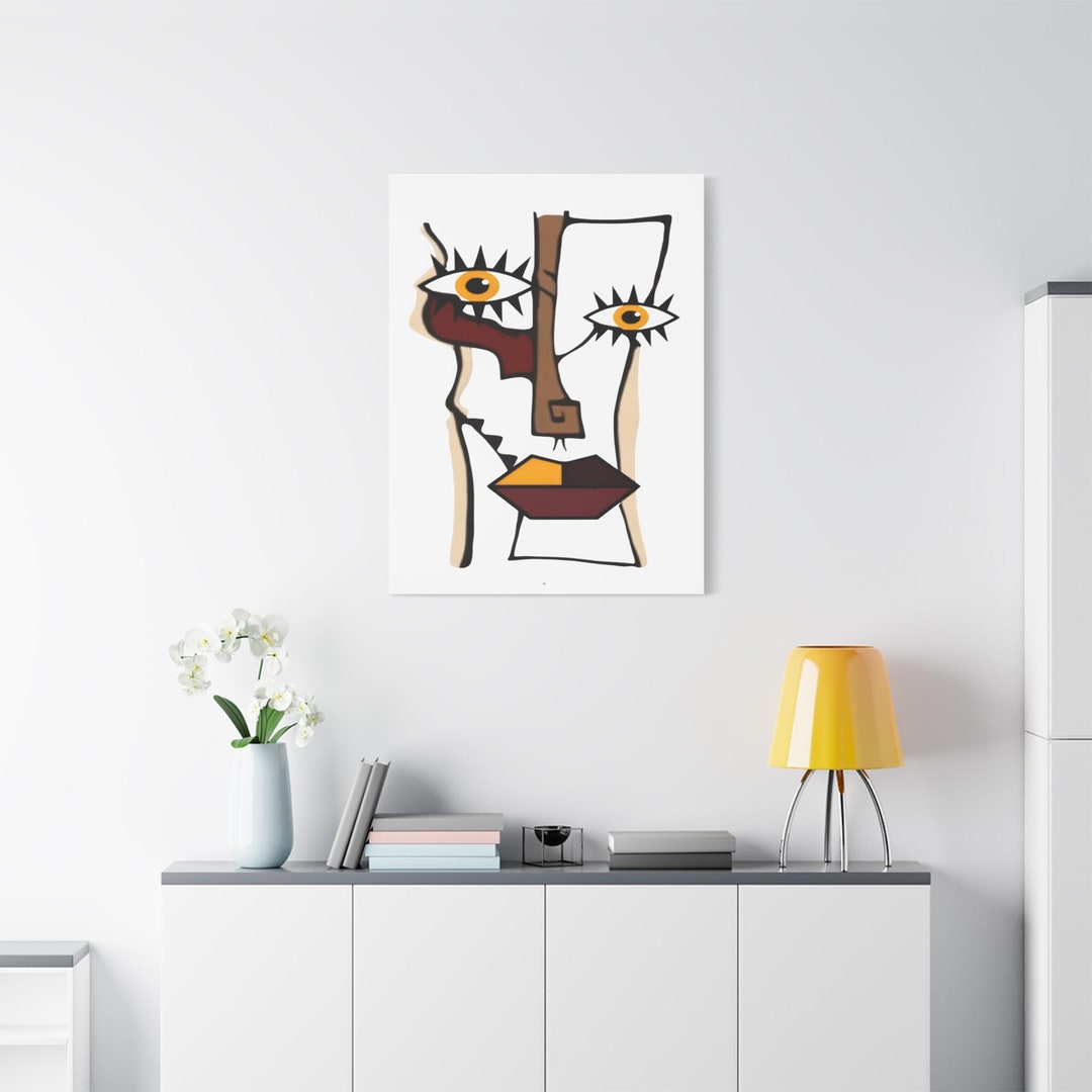 Pablo Picasso Canvas Wall Art, Abstract Bathroom Wall Art Decor, Modern ...