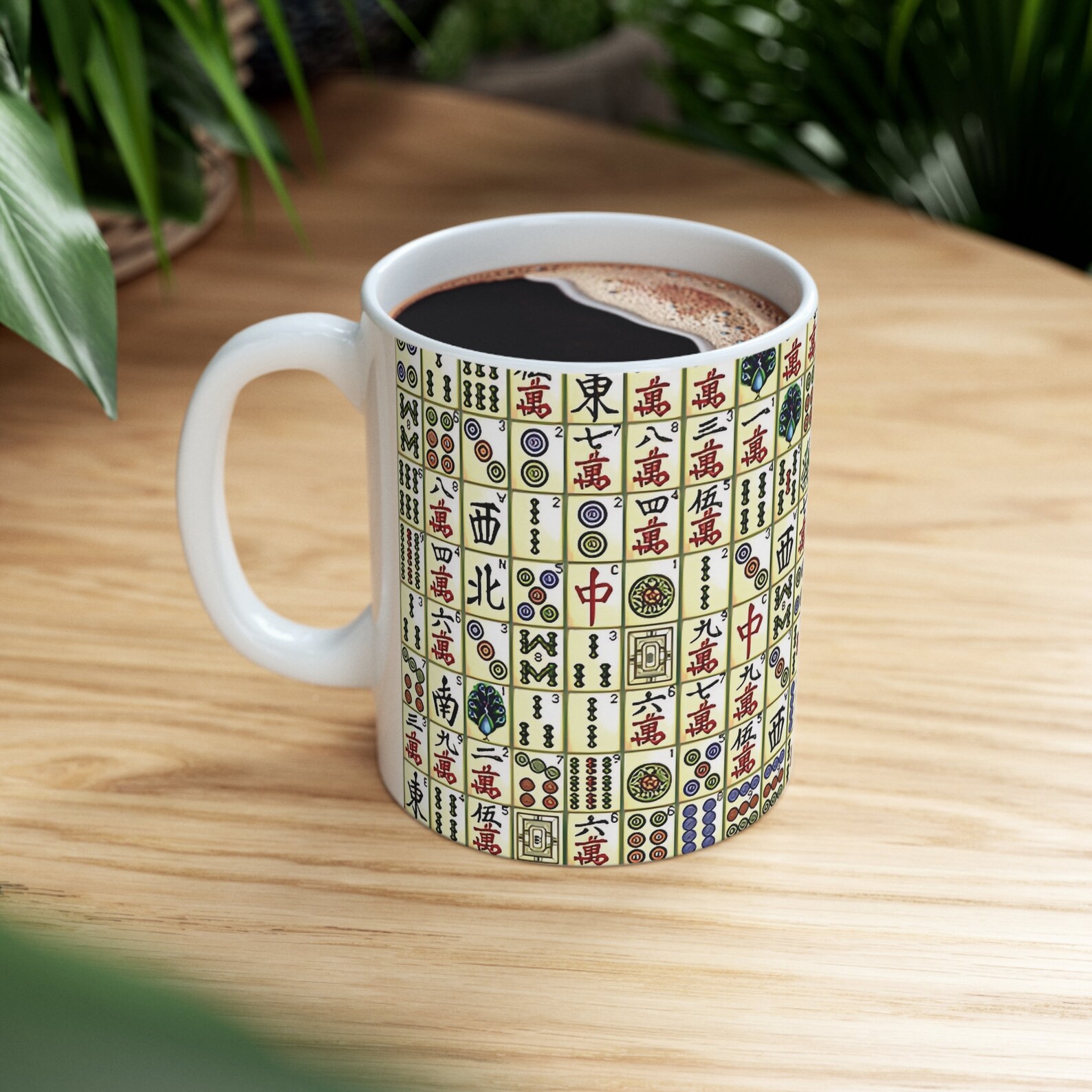 Mahjong Mug, Mahjong Lovers Mug, Mahjong Gift, Mahjong Coffee Mug ...