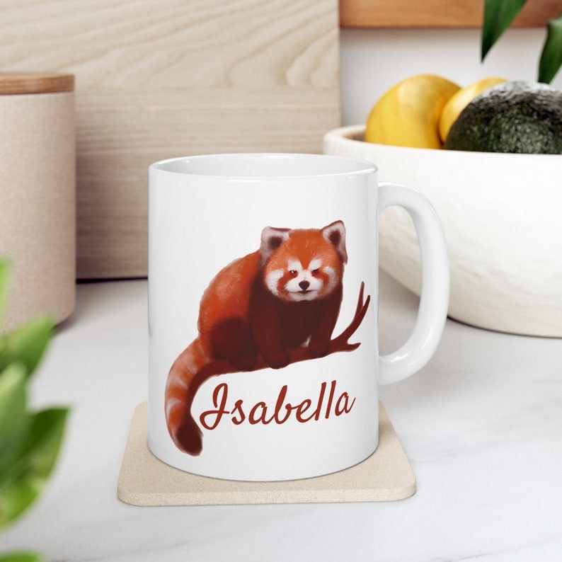 Red Panda Ornament/red Panda Gift Idea/custom Christmas - Etsy