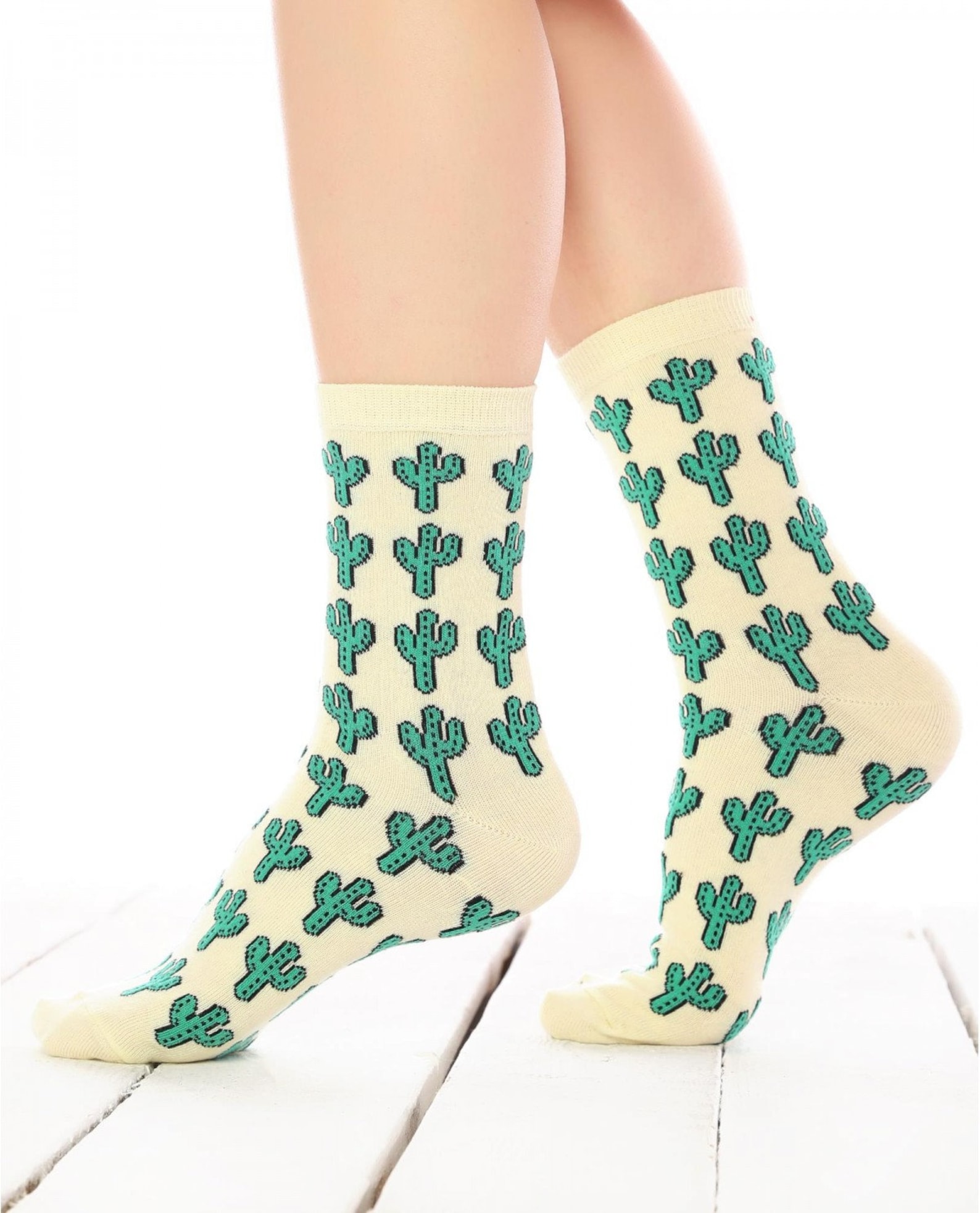 Women Green Cactus Socks / Women Gift / Plant Socks / Cactus - Etsy UK