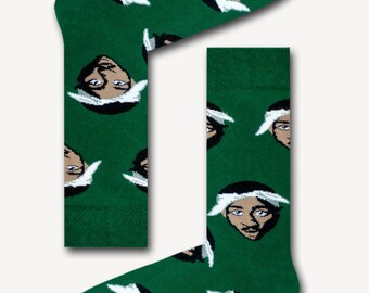 Tupac Socks | Etsy