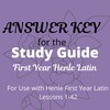 ANSWER KEY for the Study Guide and Homework Help: First Year Henle ...