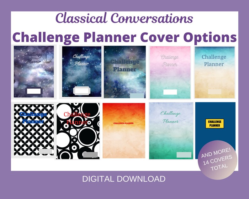 Classical Conversations Challenge Planner Student Edition - Etsy