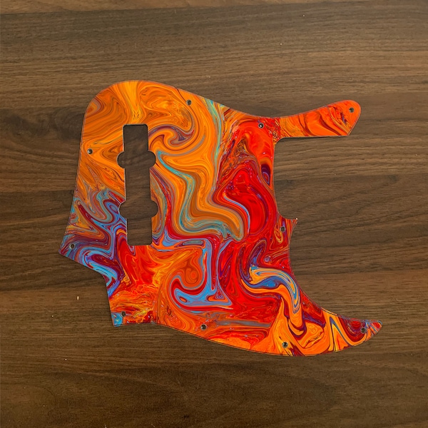 Jazz Bass Custom Pickguard - Etsy