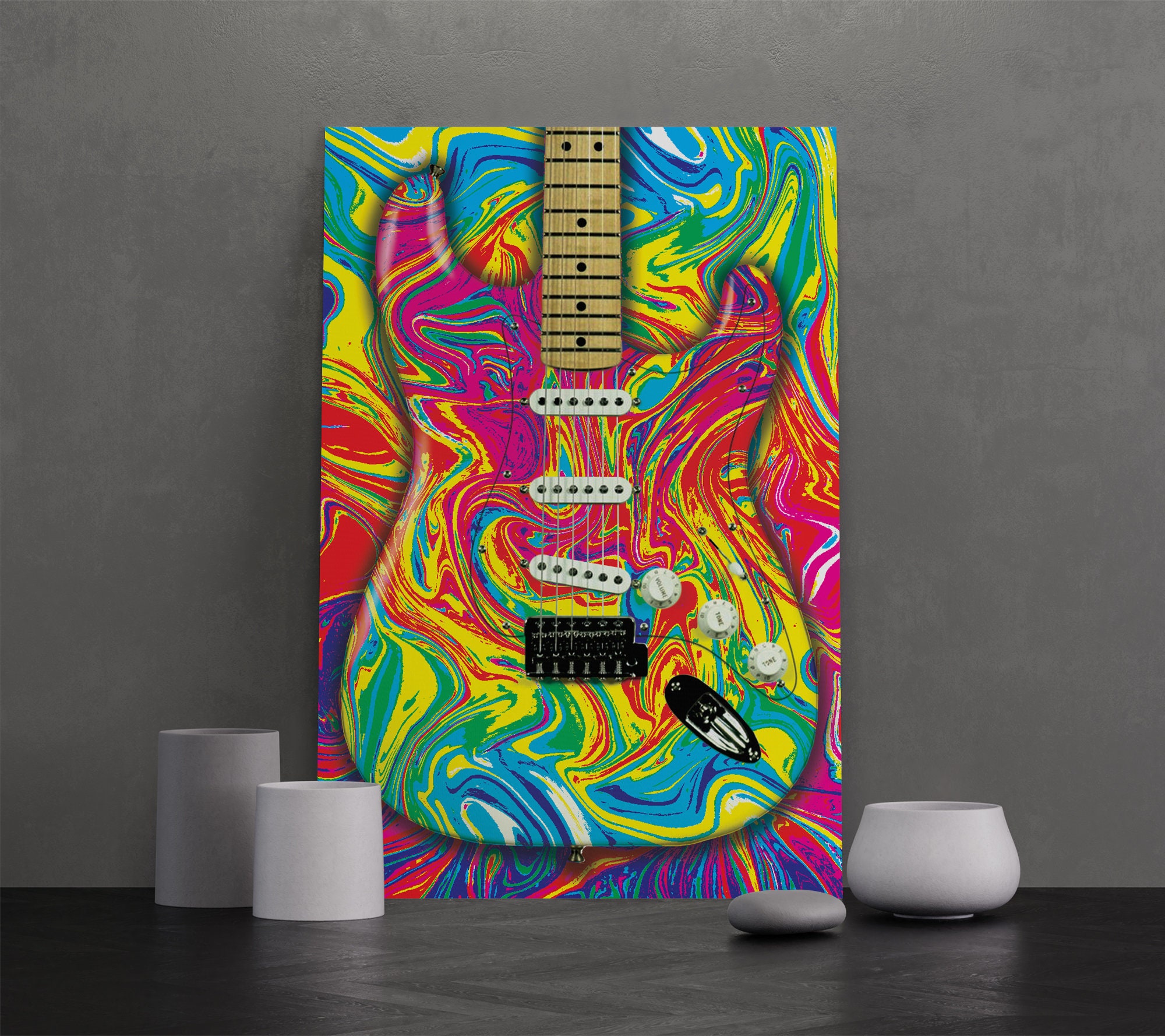 Psychedelic Strat