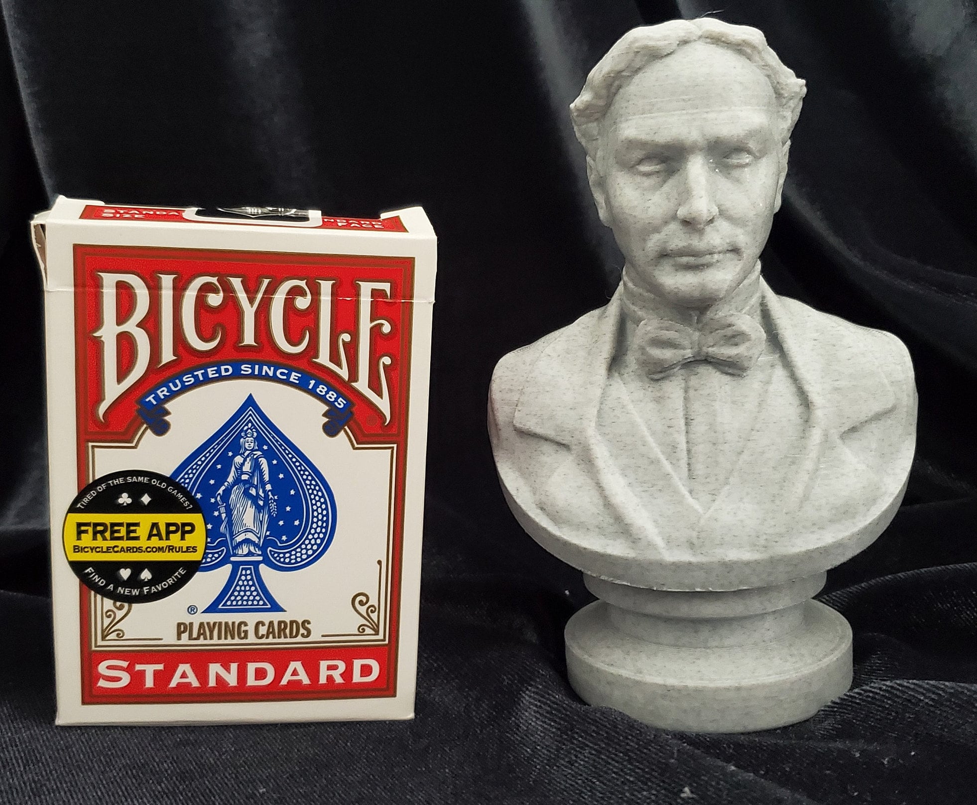 Marble Houdini Bust (3D Printed) - Etsy