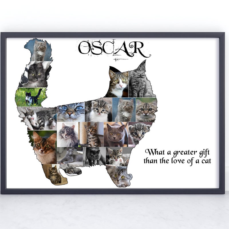 Cat Collage - Etsy