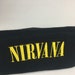 Vintage Style Nirvana Stitched Black Beanie Free Shipping - Etsy