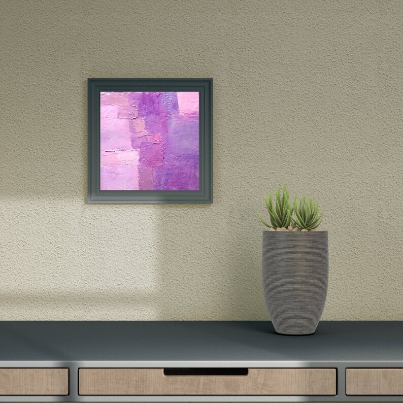 Abstract Painting Original Art Abstract Violet Color Artwork - Etsy