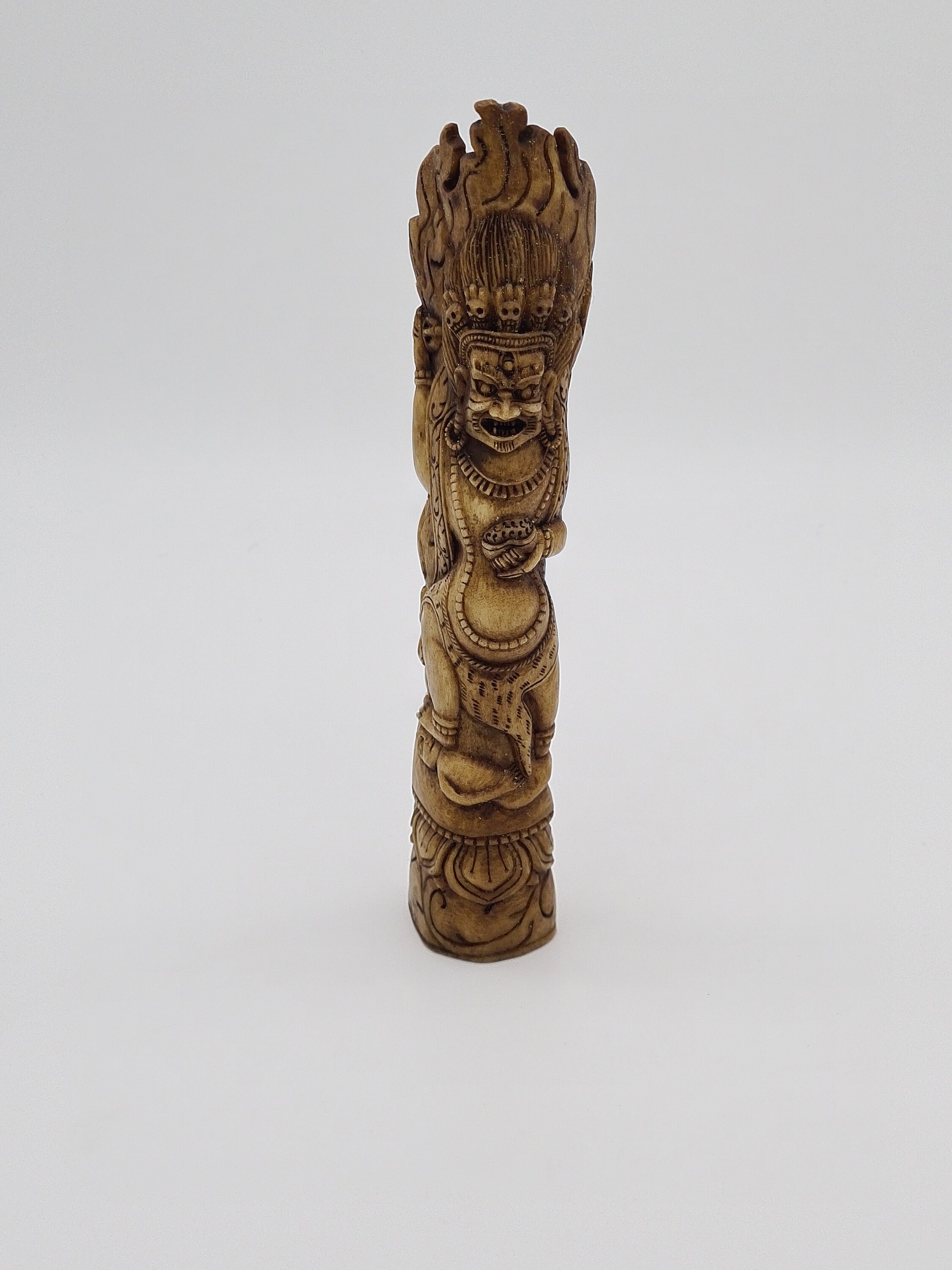 Bhairava Mahakala Tibetan Kangling Seal Angry Deity - Etsy
