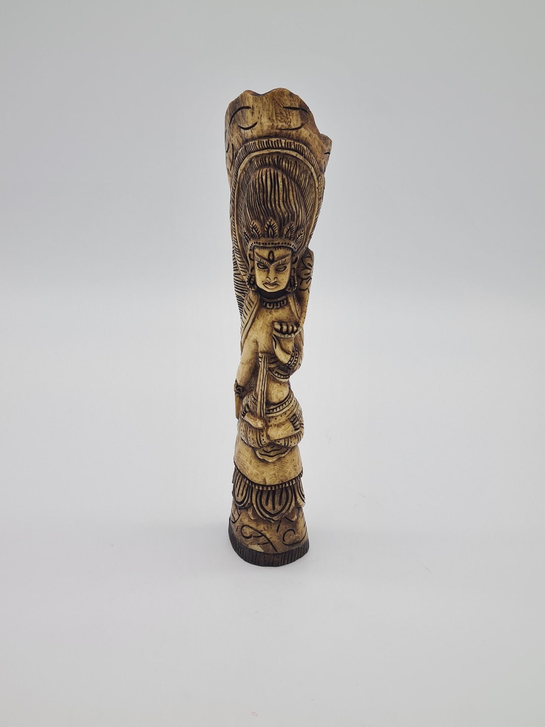 Tibetan Kangling Seal, Shiva Statue, Buddhist Trumpet, Vintage Kangling ...