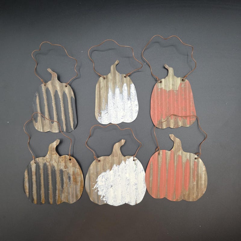 Metal Pumpkins - Etsy