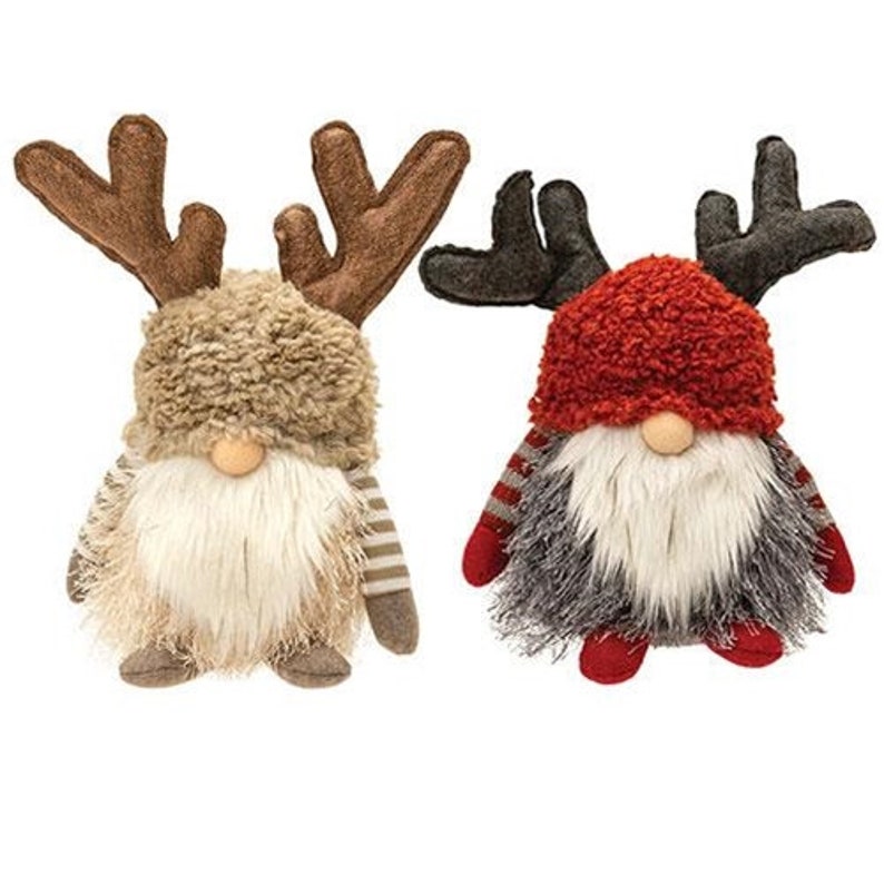 Reindeer Gnome Sitter - Etsy