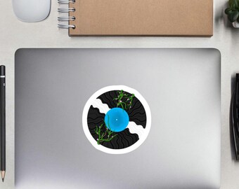 Vinyl Record Collection Kiss-cut Stickers, Music Lover Laptop Decals ...