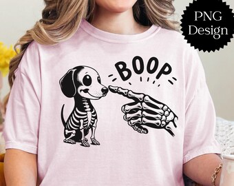 Funny Skeleton Dog Halloween Png, Bond Hand Png, Boop Halloween ...