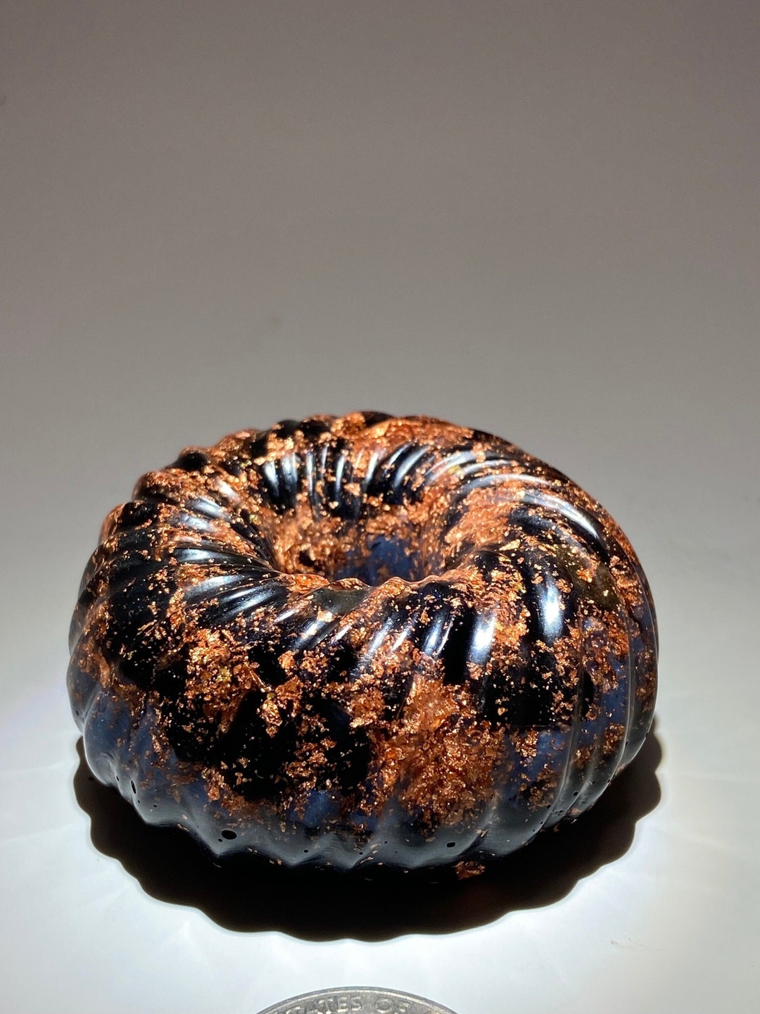TORUS Obsidian Copper Orgone Baby Torus Shungite, Quartz, & Magic Mix ...